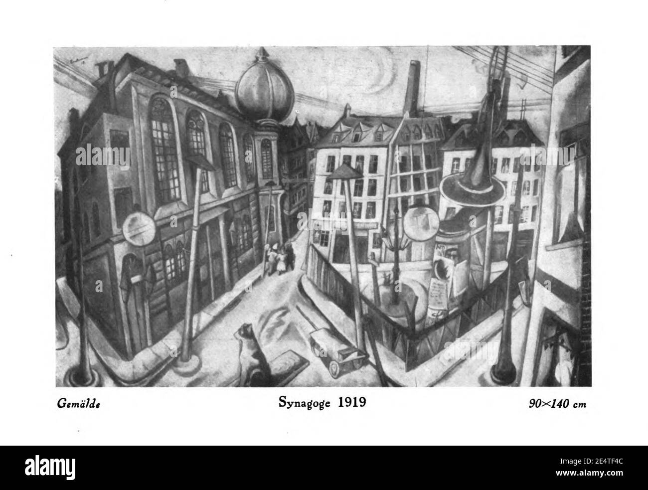 Max Beckmann - Synagoge,1919 Stock Photo - Alamy