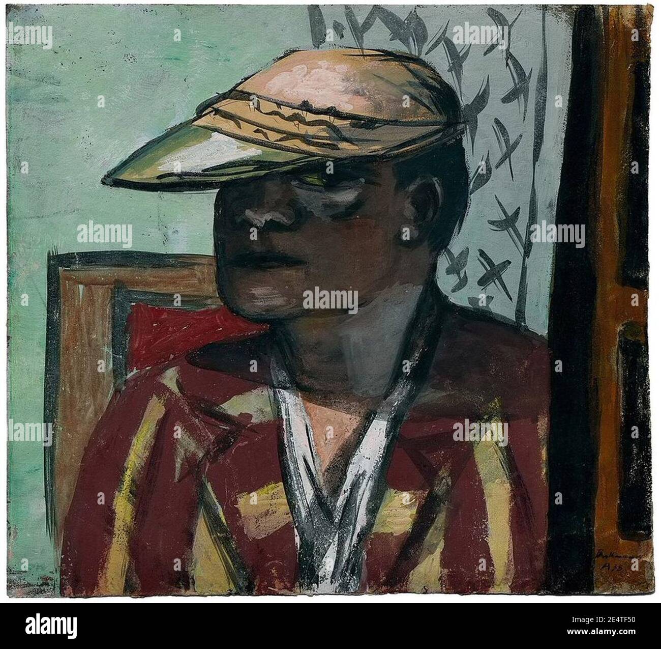 Max Beckmann Self-Portrait Stock Photo - Alamy