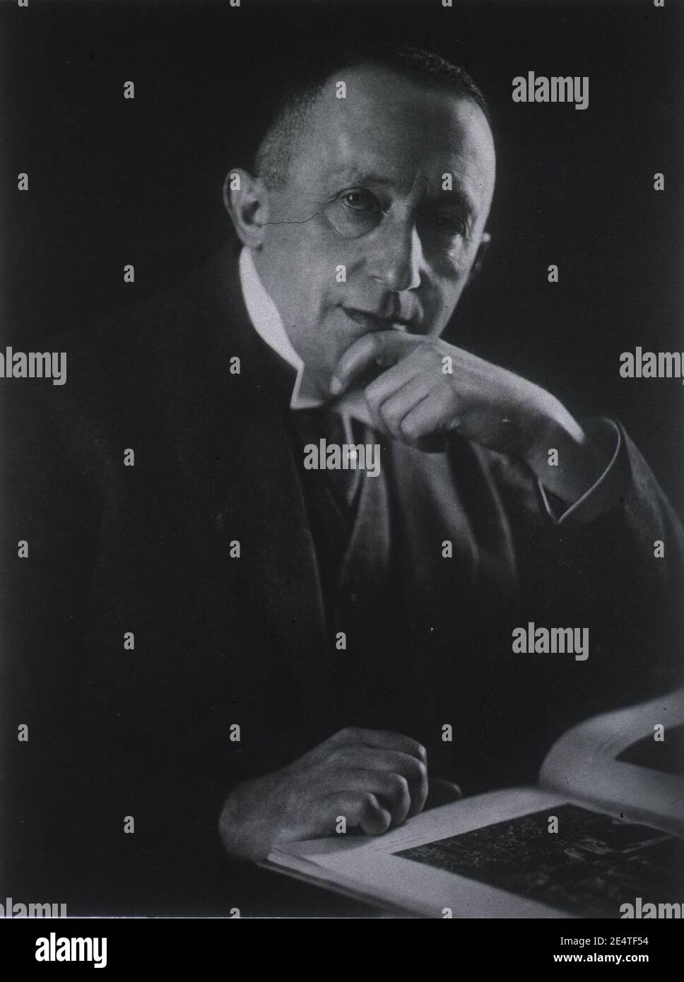 Max Bielschowsky cropped Stock Photo - Alamy