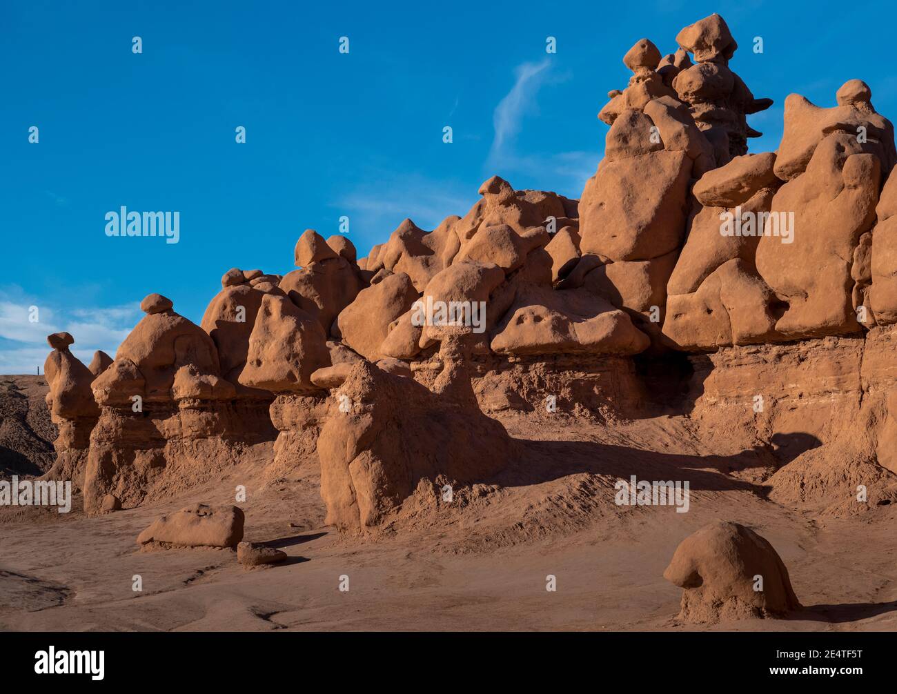 GOBLIN VALLEY STATE PARK GREEN RIVER UTAH Stock Photo - Alamy