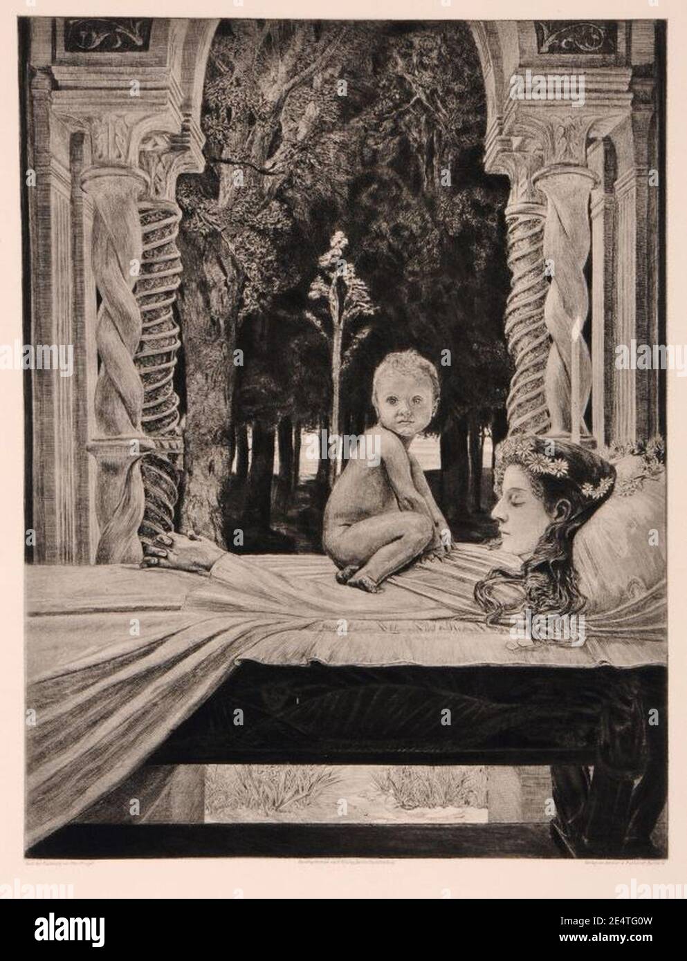 Max Klinger Tote Mutter Stock Photo - Alamy