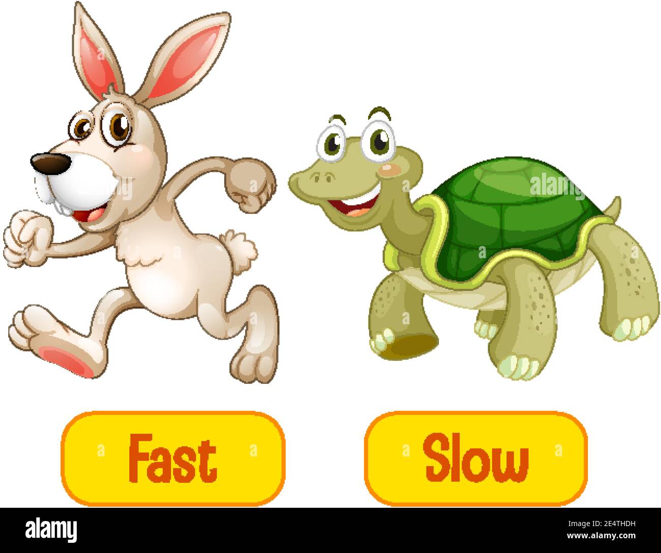 Slow Fast Clipart