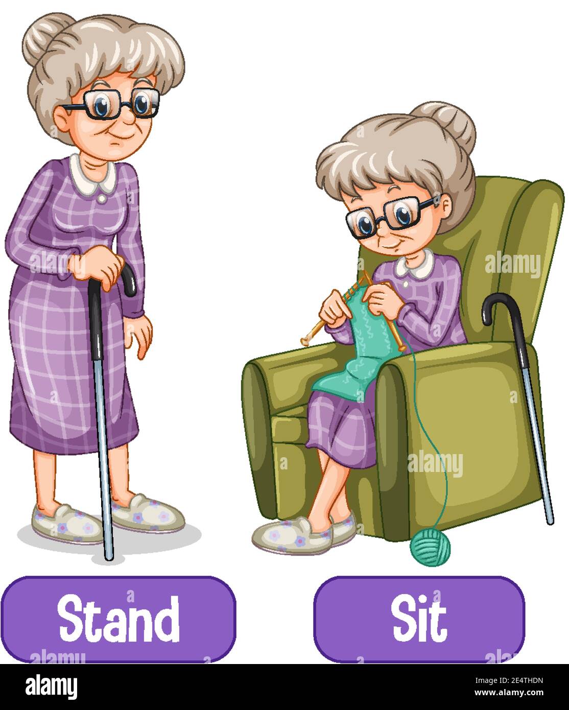 Grandma Word Art High Resolution Stock Photography and Images - Alamy