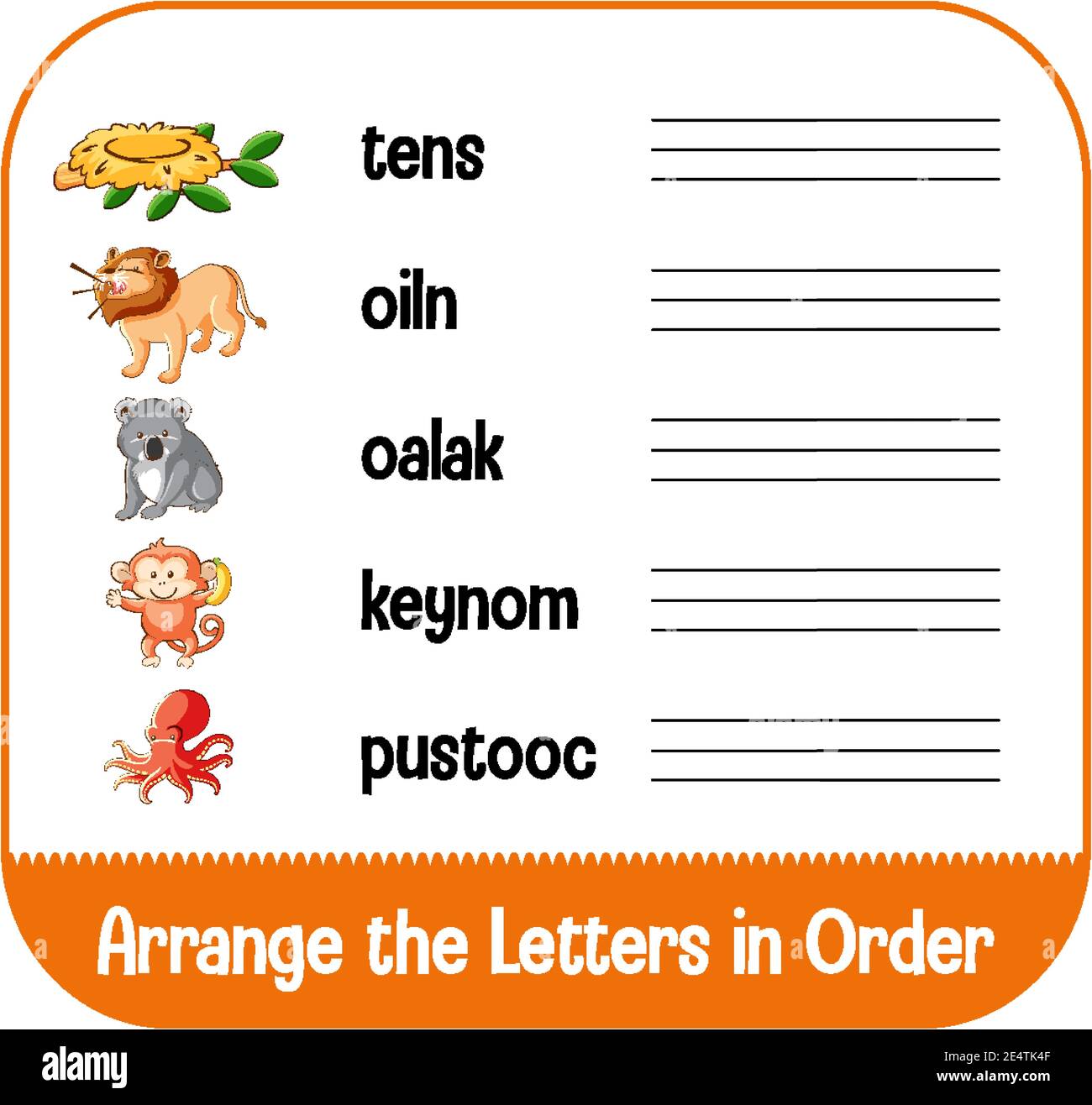 Child writing letters pictures hi-res stock photography and images - Alamy