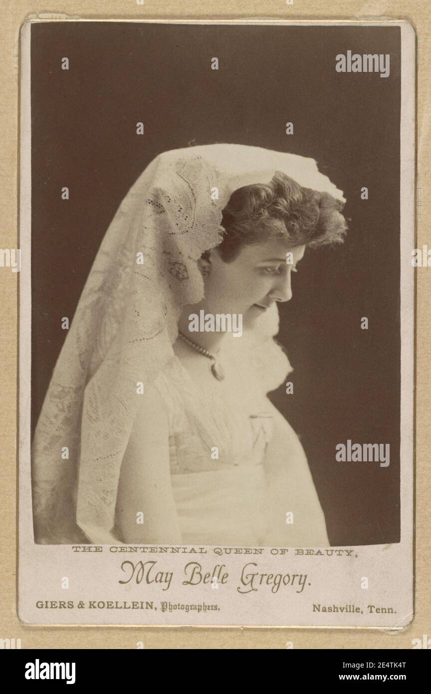 May Belle Gregory The Centennial Queen of Beauty - - Giers & Koellein ...