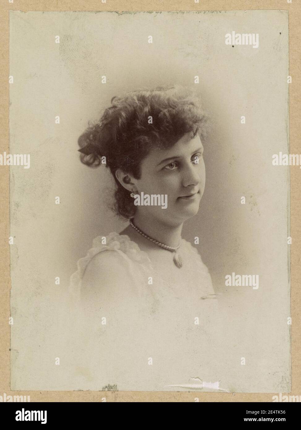 May Belle Gregory, the Centennial Queen of Beauty Stock Photo - Alamy