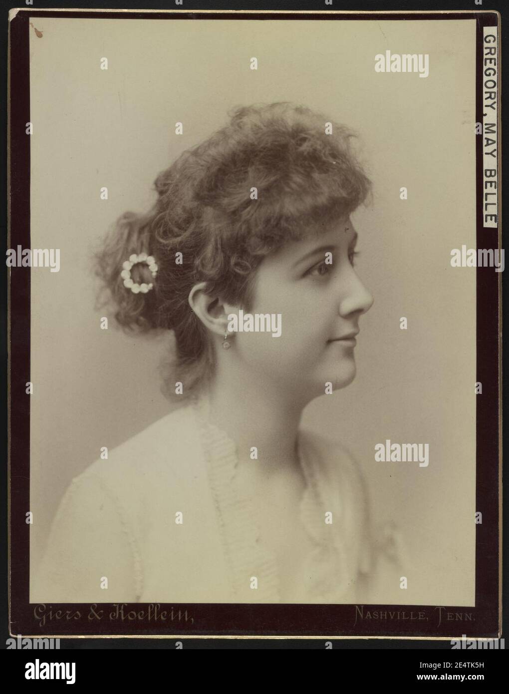 May Belle Gregory of Nashville, Tenn. - Giers & Koellein, Nashville ...