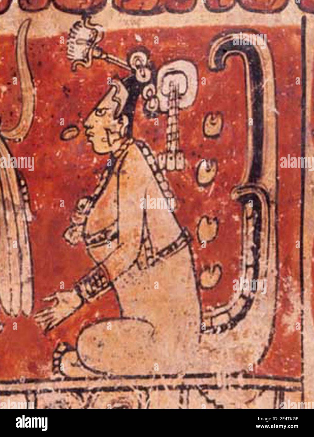 Maya moon goddess Stock Photo - Alamy