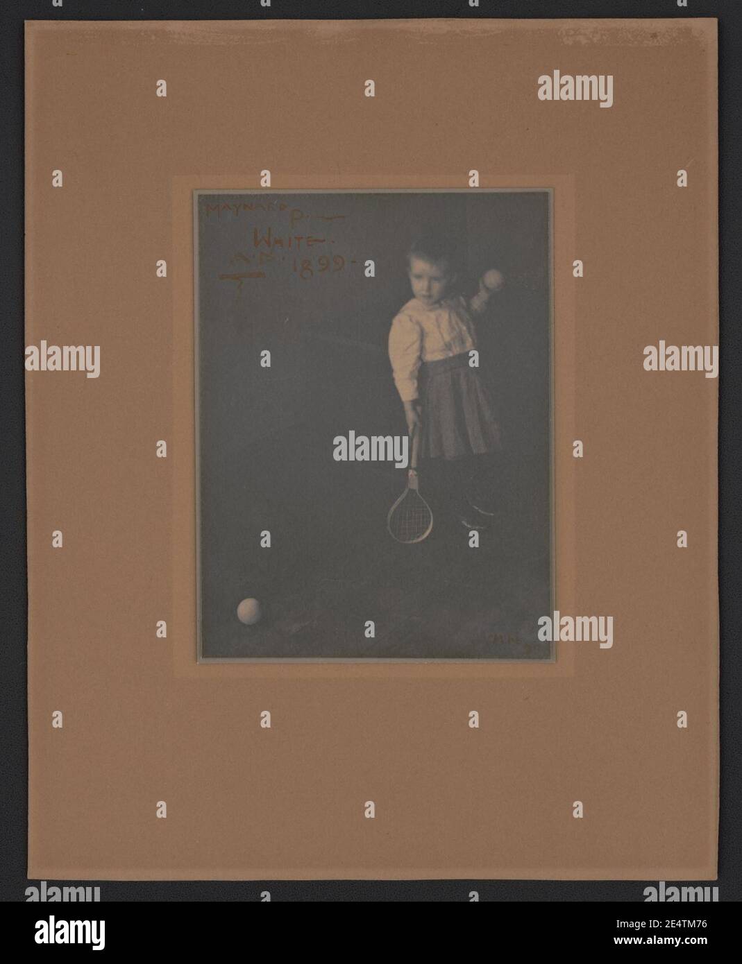 Maynard P. White A.D. 1899 - CHW '99 Stock Photo - Alamy