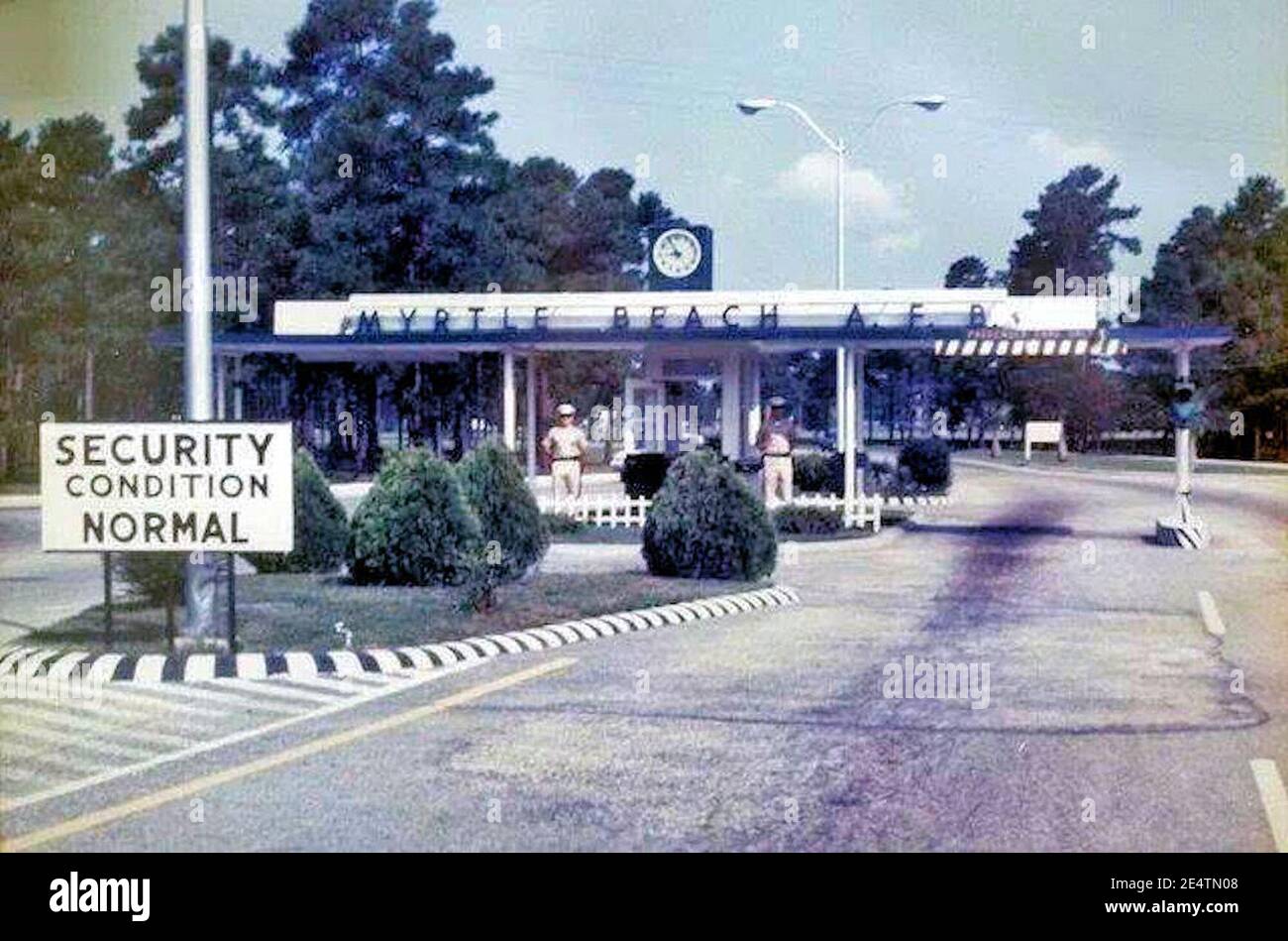 MBAFB Front Gate Stock Photo - Alamy