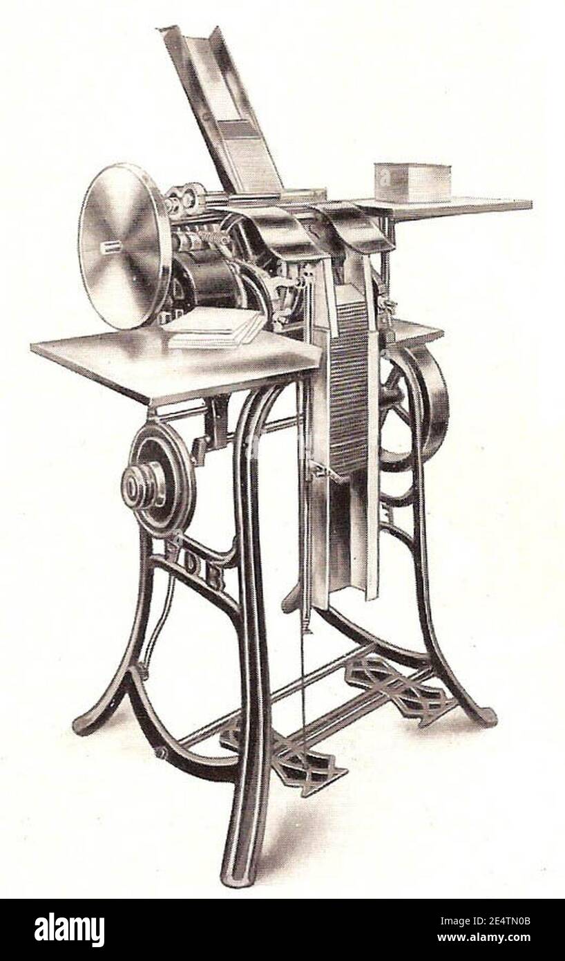 Addressing machine hi-res stock photography and images - Alamy