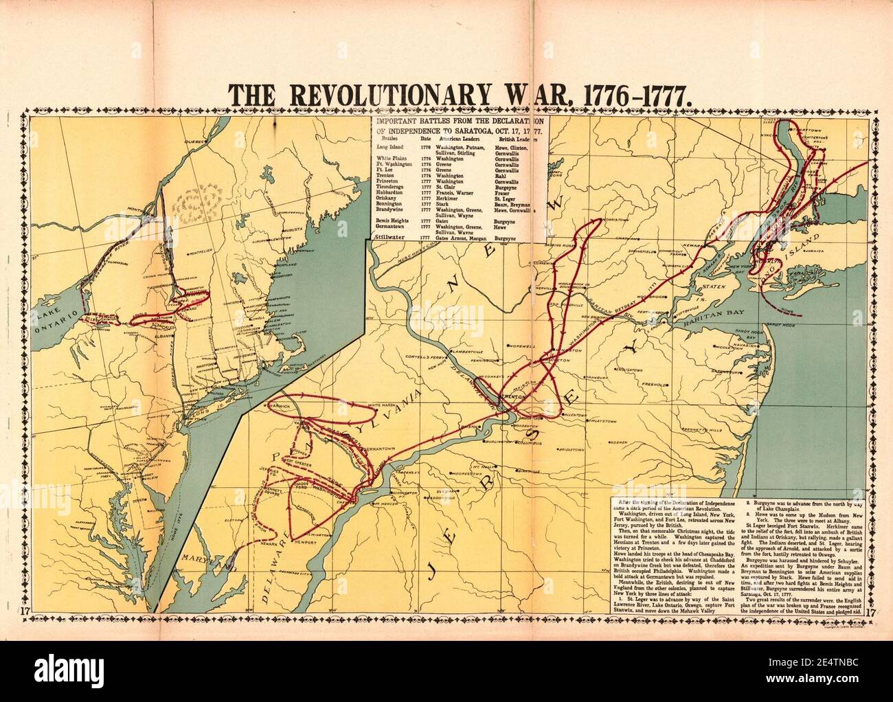 McConnell's Historical maps of the United States Stock Photo - Alamy