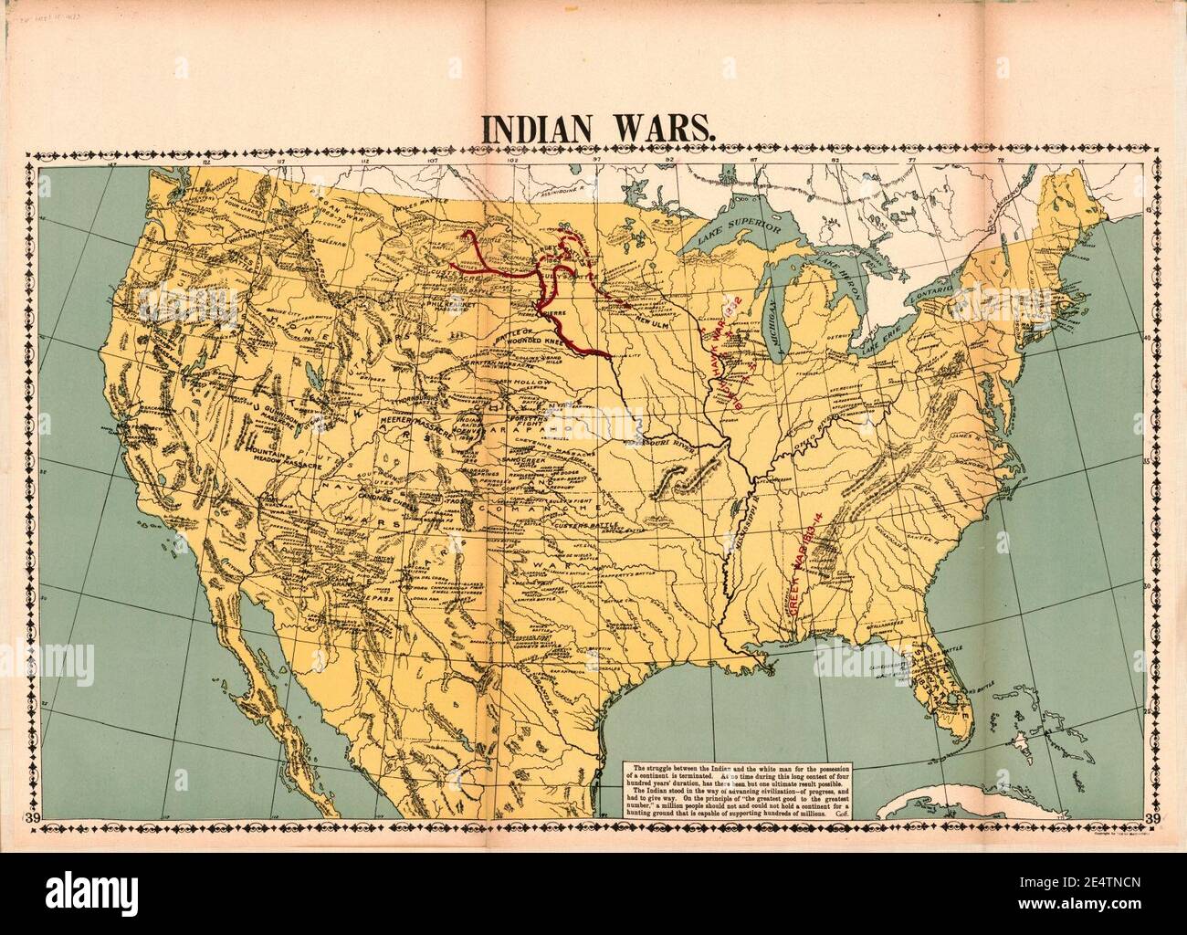 McConnell's Historical maps of the United States Stock Photo - Alamy