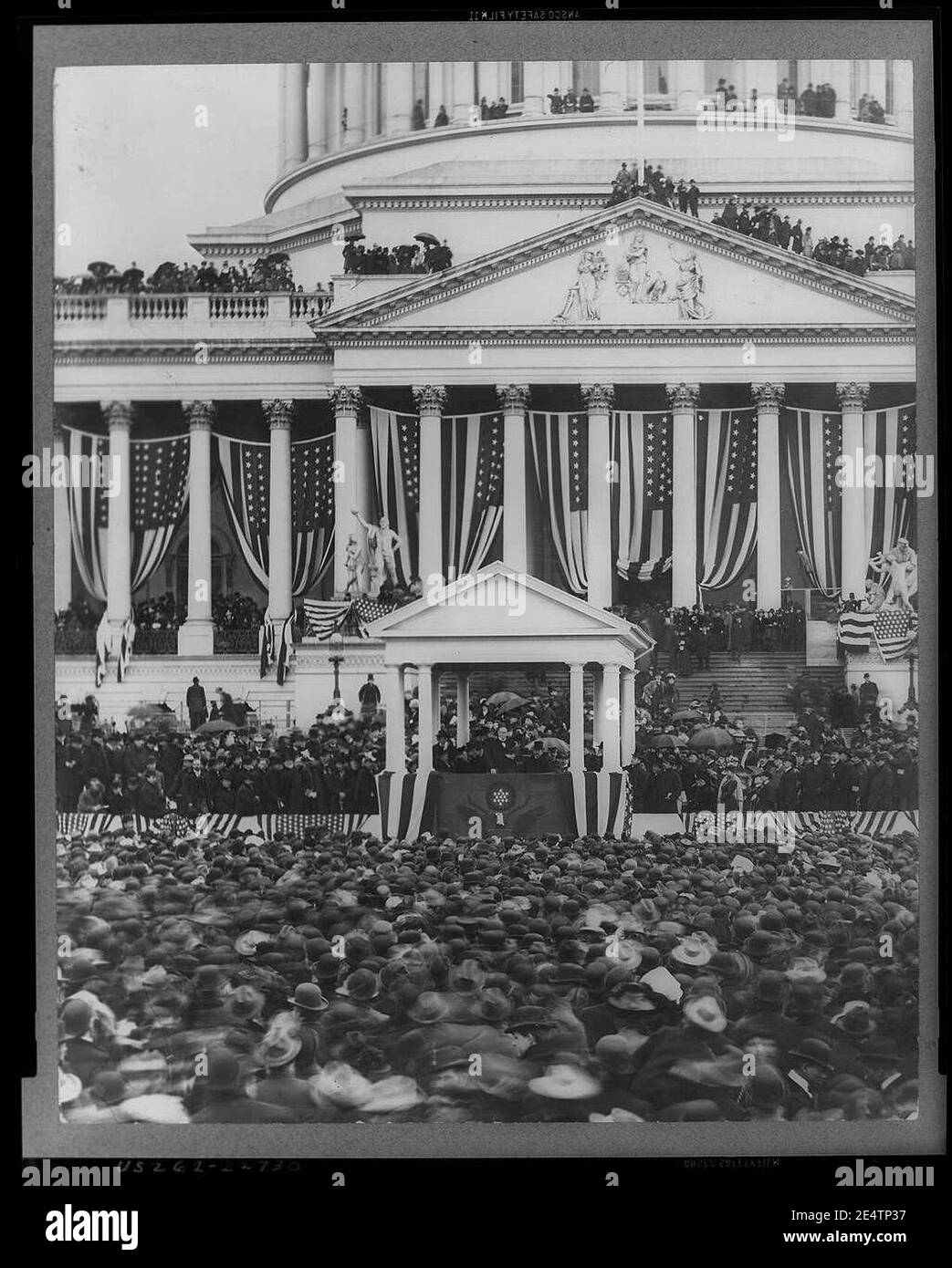McKinley's second inauguration Stock Photo - Alamy