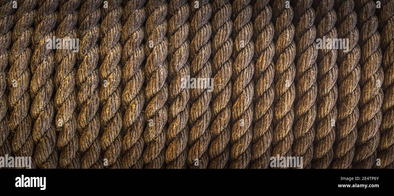Rope wound on a drum hi-res stock photography and images - Alamy
