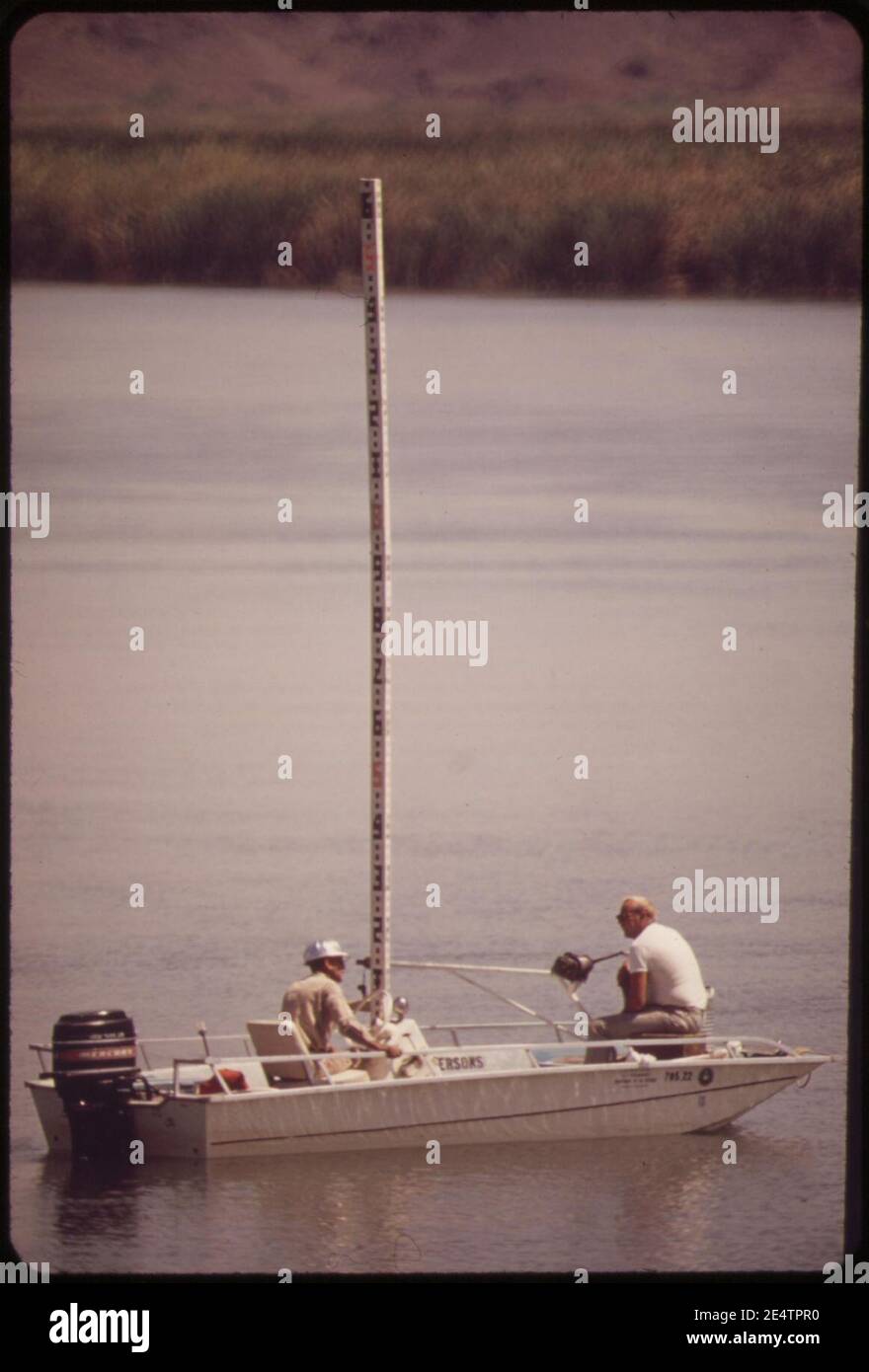 Measuring-depth-of-water-at-imperial-dam-siltation-is-a-problem-at ...