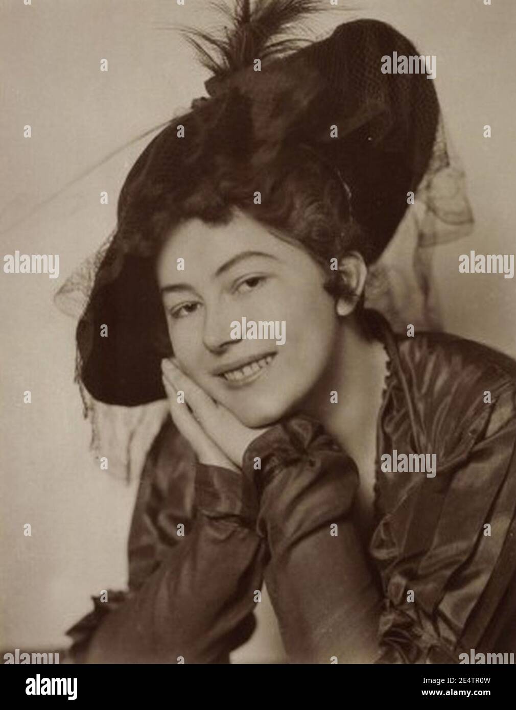 Mechthildis Thein by Alexander Binder Stock Photo - Alamy