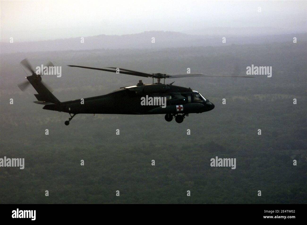 Medical evacuation helicopter assigned to the 30th Medical Brigade, U.S ...