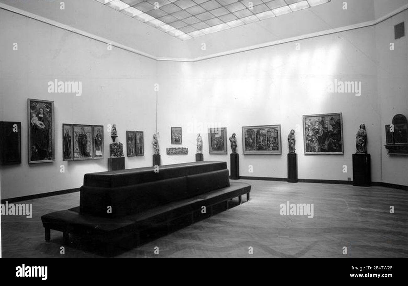 Medieval Art Gallery NMW Stock Photo - Alamy