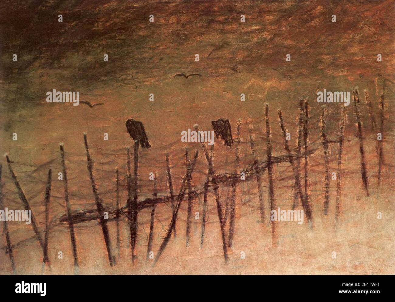 Captured russian trench hi-res stock photography and images - Alamy