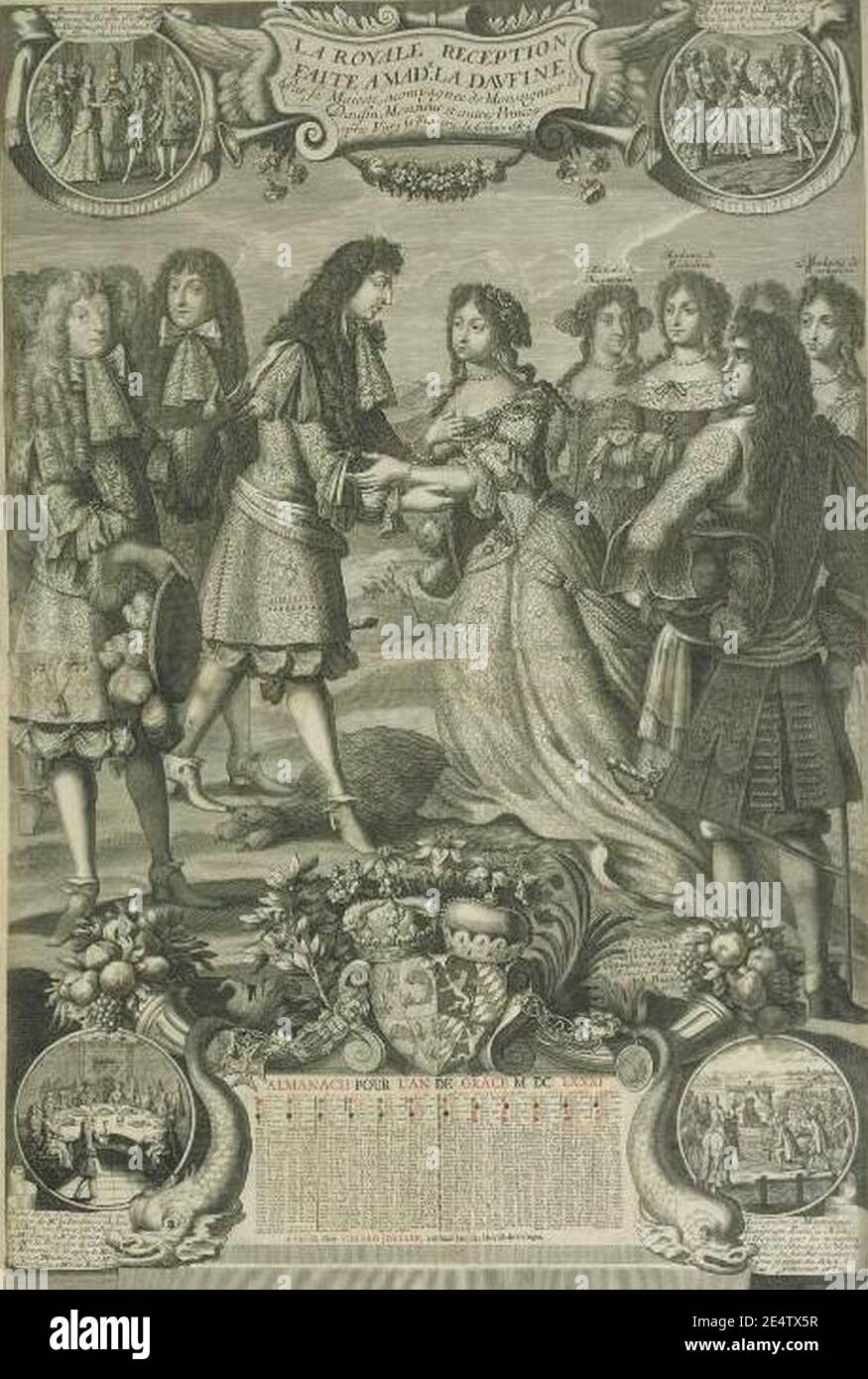 Louis xiv in 1680 hi-res stock photography and images - Alamy