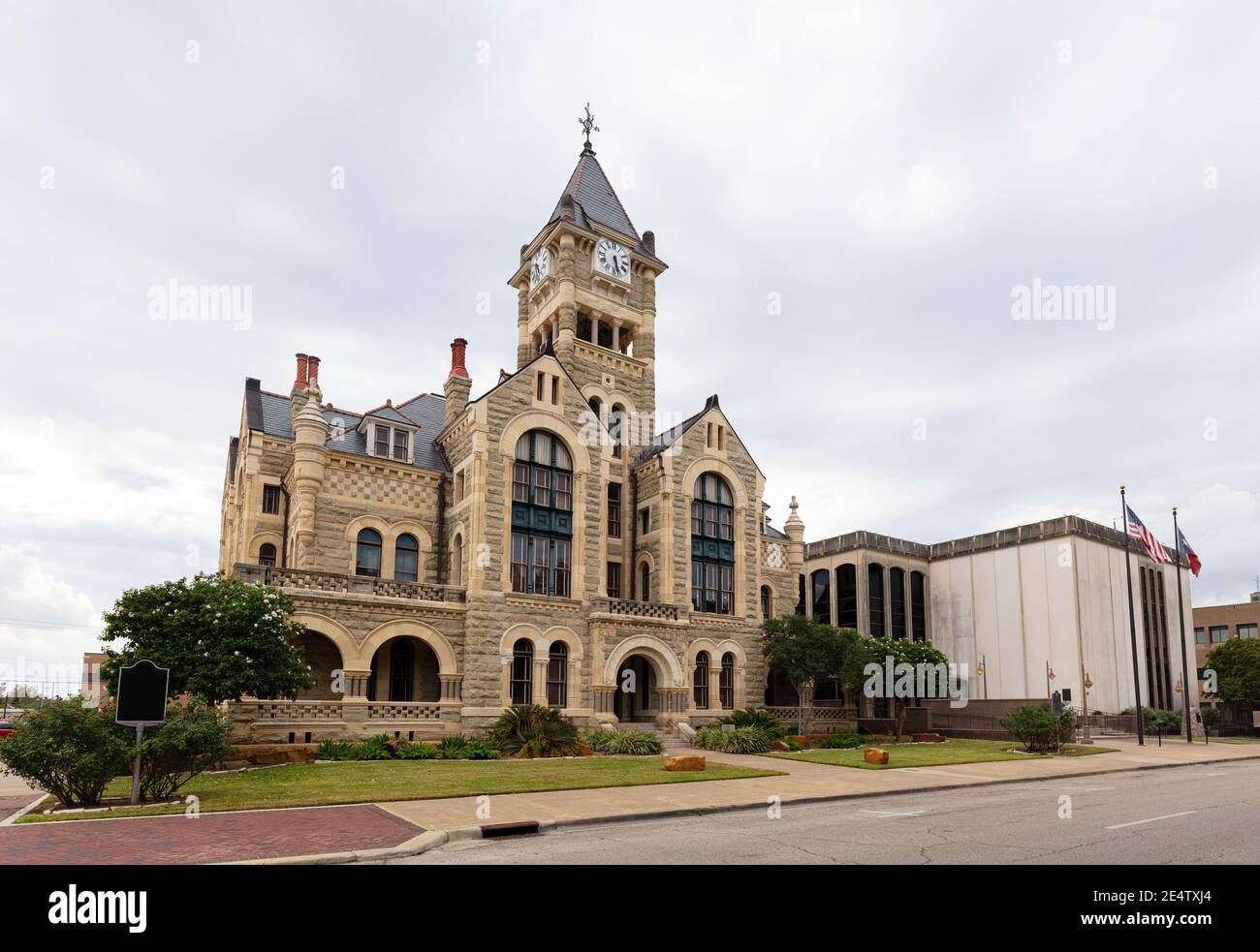 The Victoria County Courthouse, Texas, USA Stock Photo - Alamy
