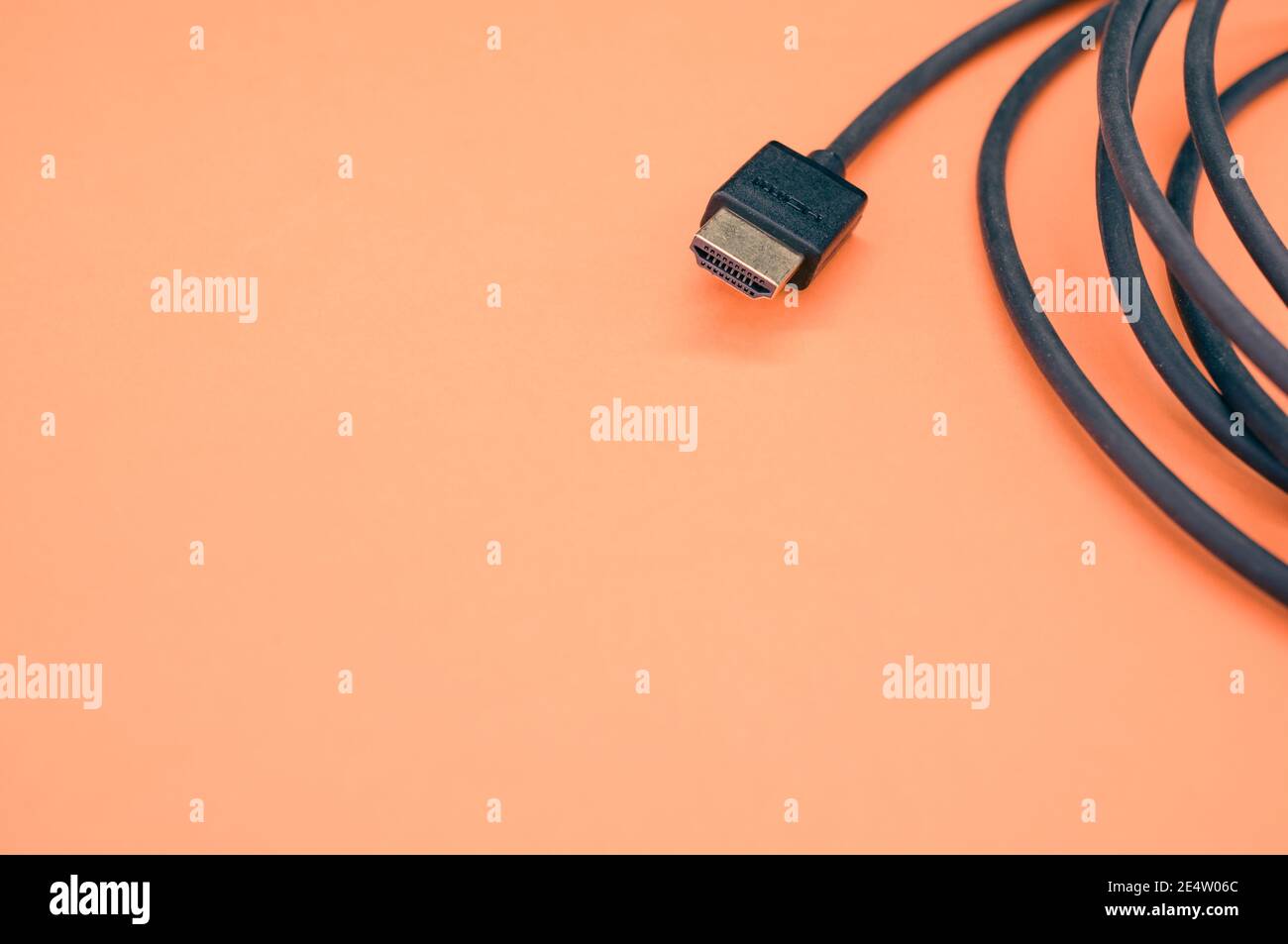 Closeup shot hdmi cable hi-res stock photography and images - Alamy