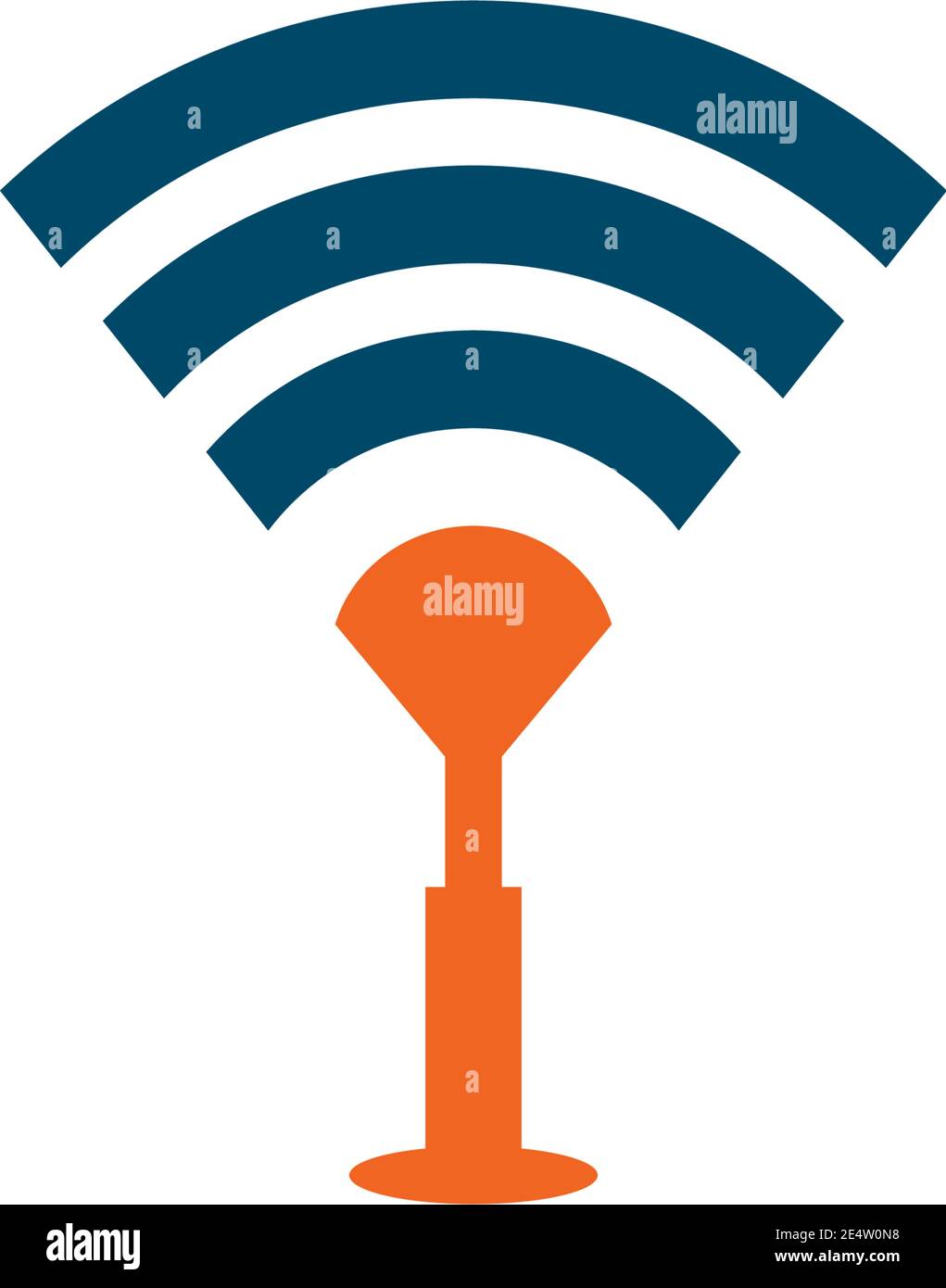 Signal wave icon logo design inspiration vector illustration template ...