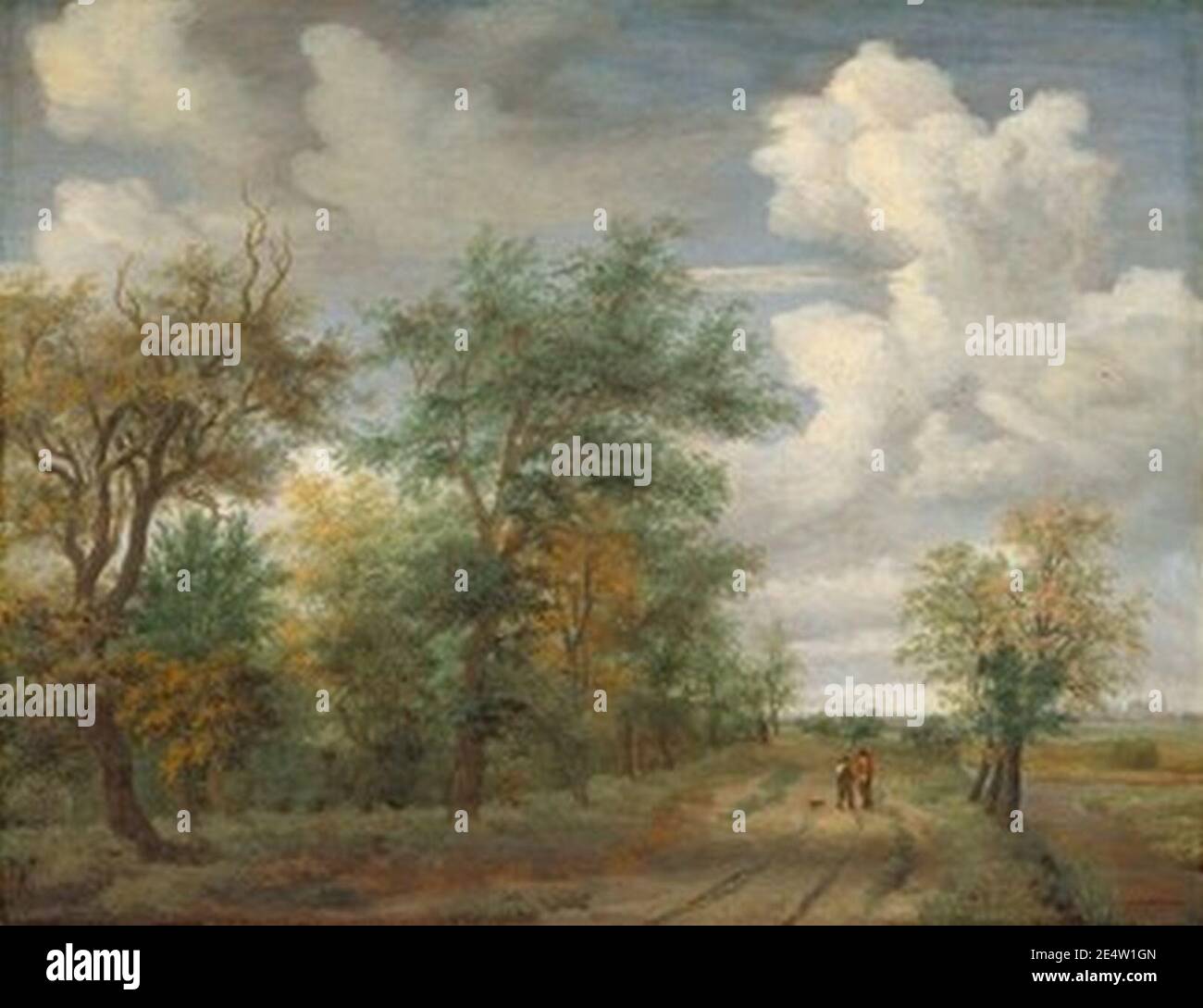 Meindert hobbema a wooded landscape hi-res stock photography and images ...