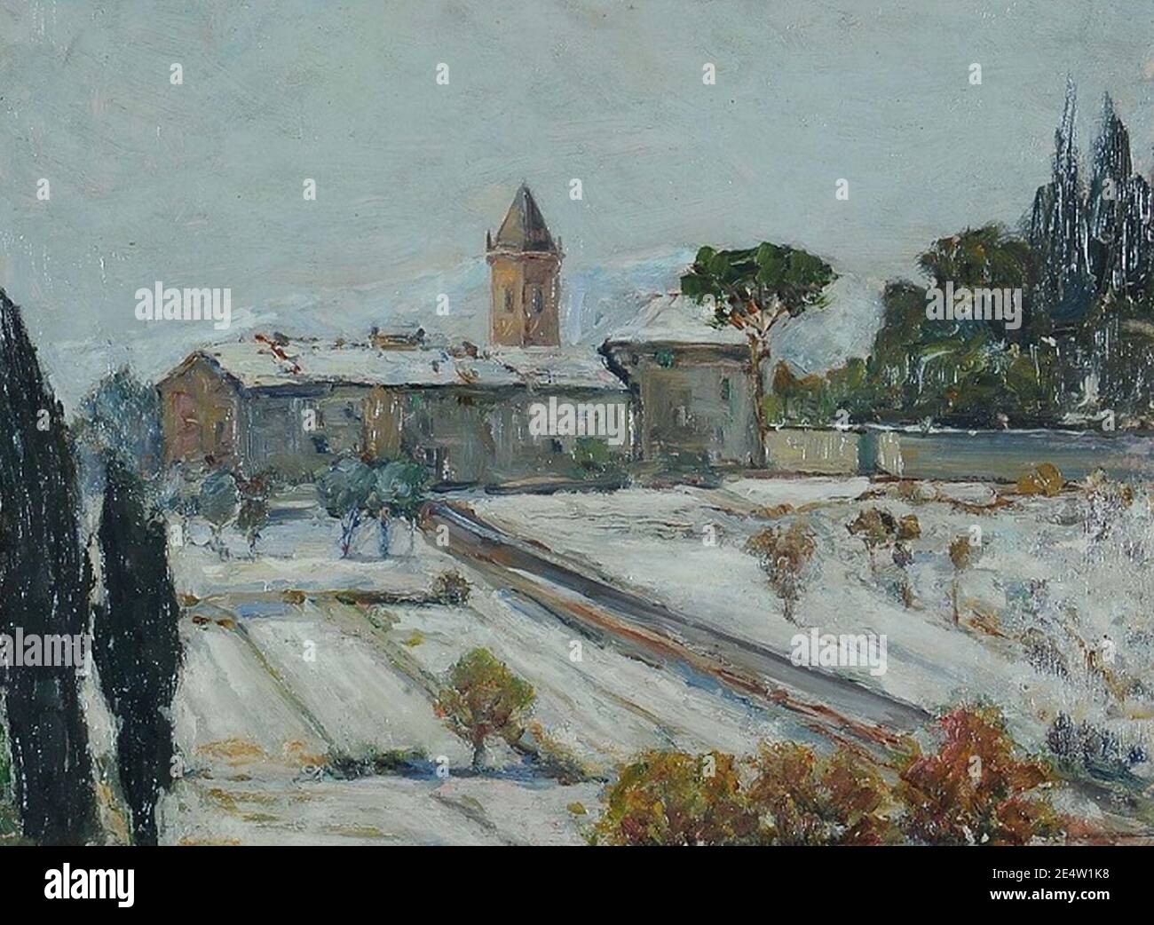 Paesaggio innevato hi-res stock photography and images - Alamy