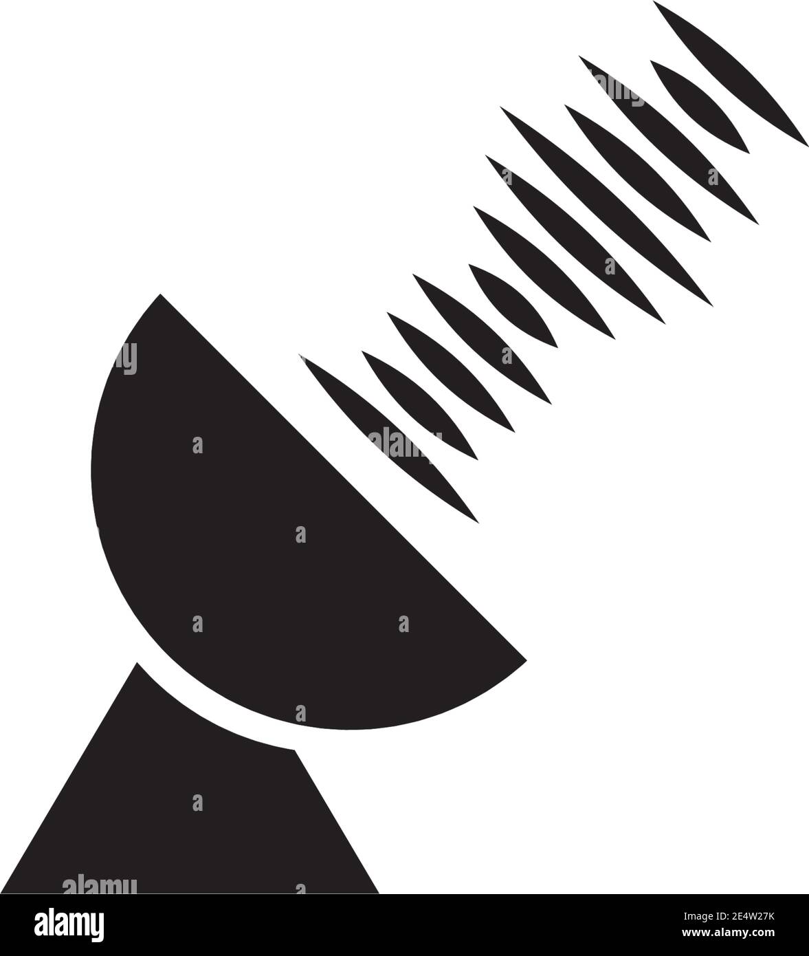 Signal wave icon logo design inspiration vector illustration template ...