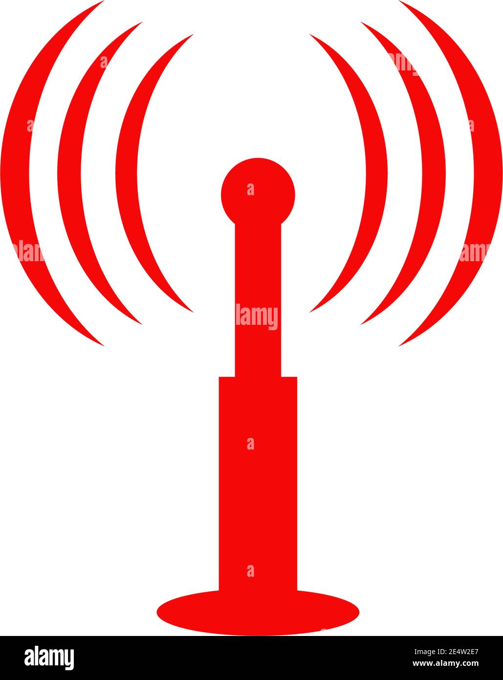 Signal wave icon logo design inspiration vector illustration template ...