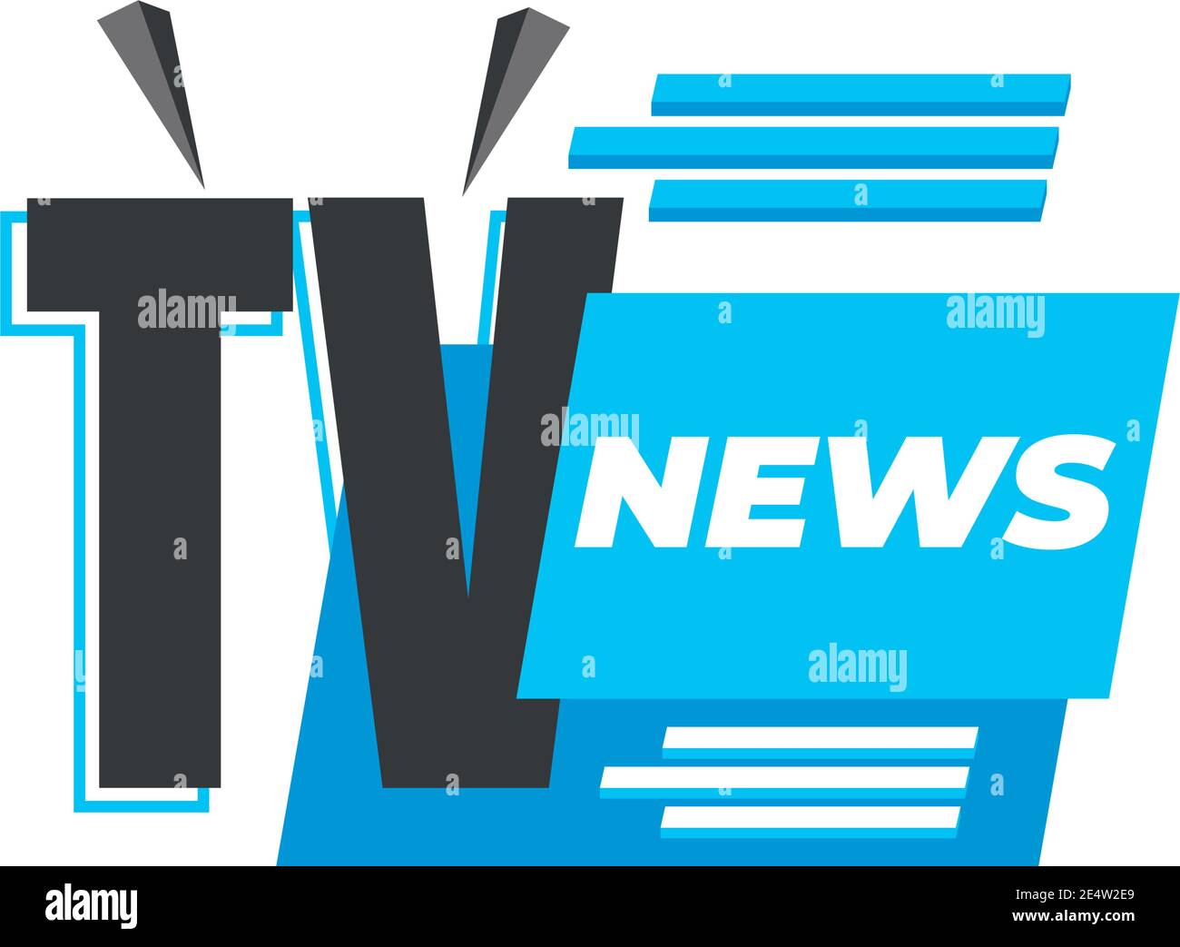 Broadcast channel theme Stock Vector Images - Alamy