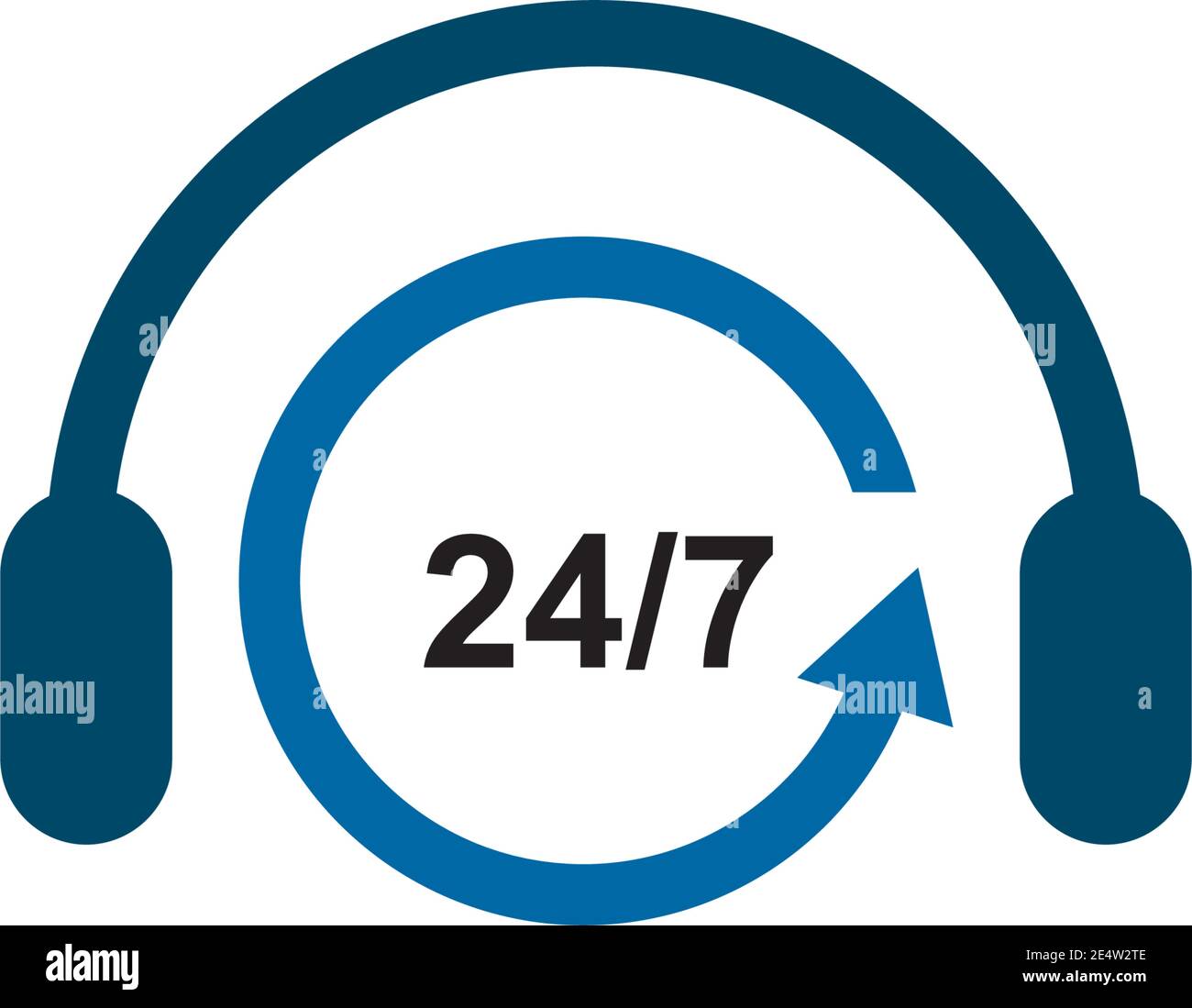 Call center customer care line icon logo design vector template Stock ...