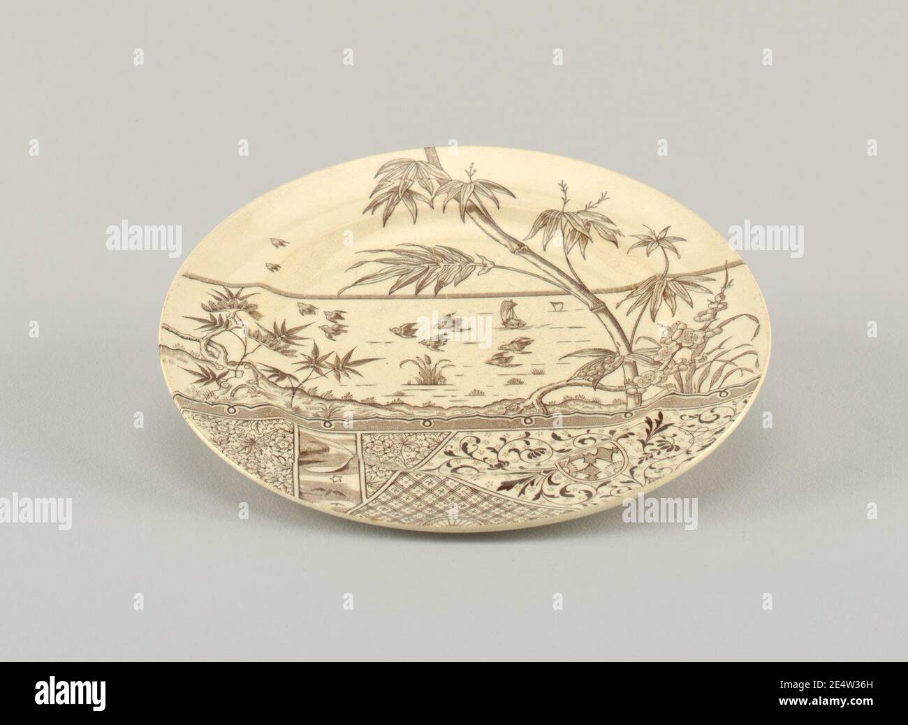 Melbourne Plate, ca. 1881-1885 Stock Photo - Alamy