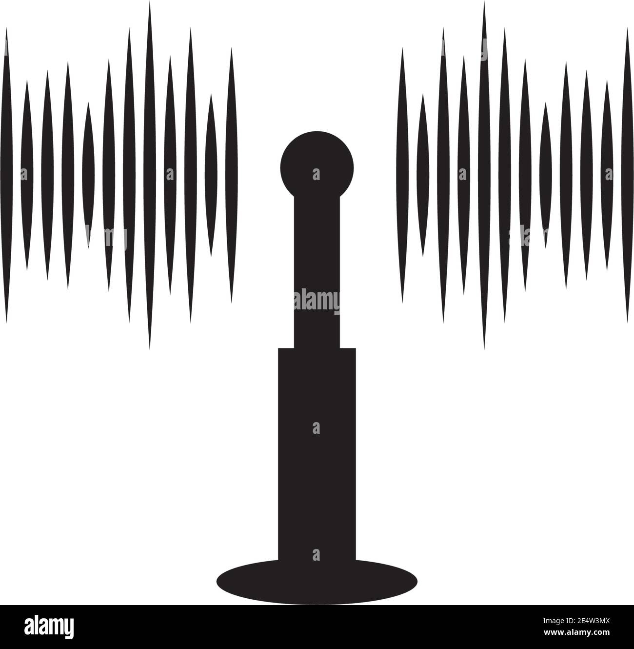 Signal wave icon logo design inspiration vector illustration template ...