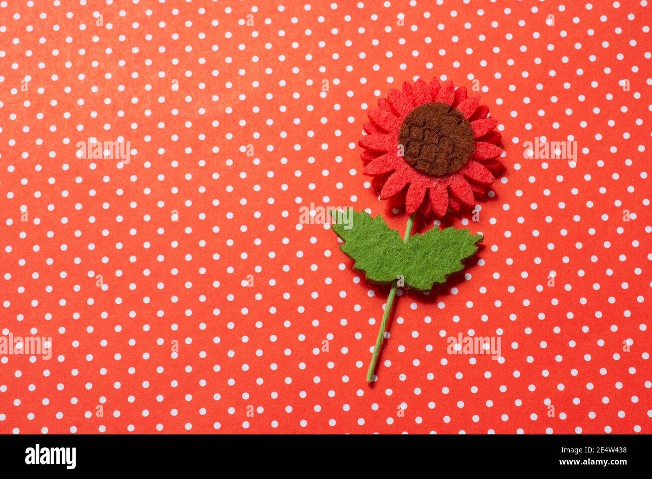 Fake flower made of felt Mother day, Valentines day, Wedding, Birthday ...