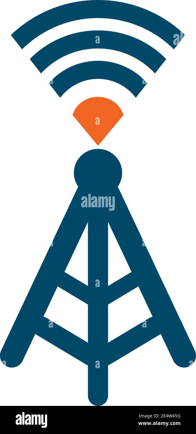 Signal wave icon logo design inspiration vector illustration template ...