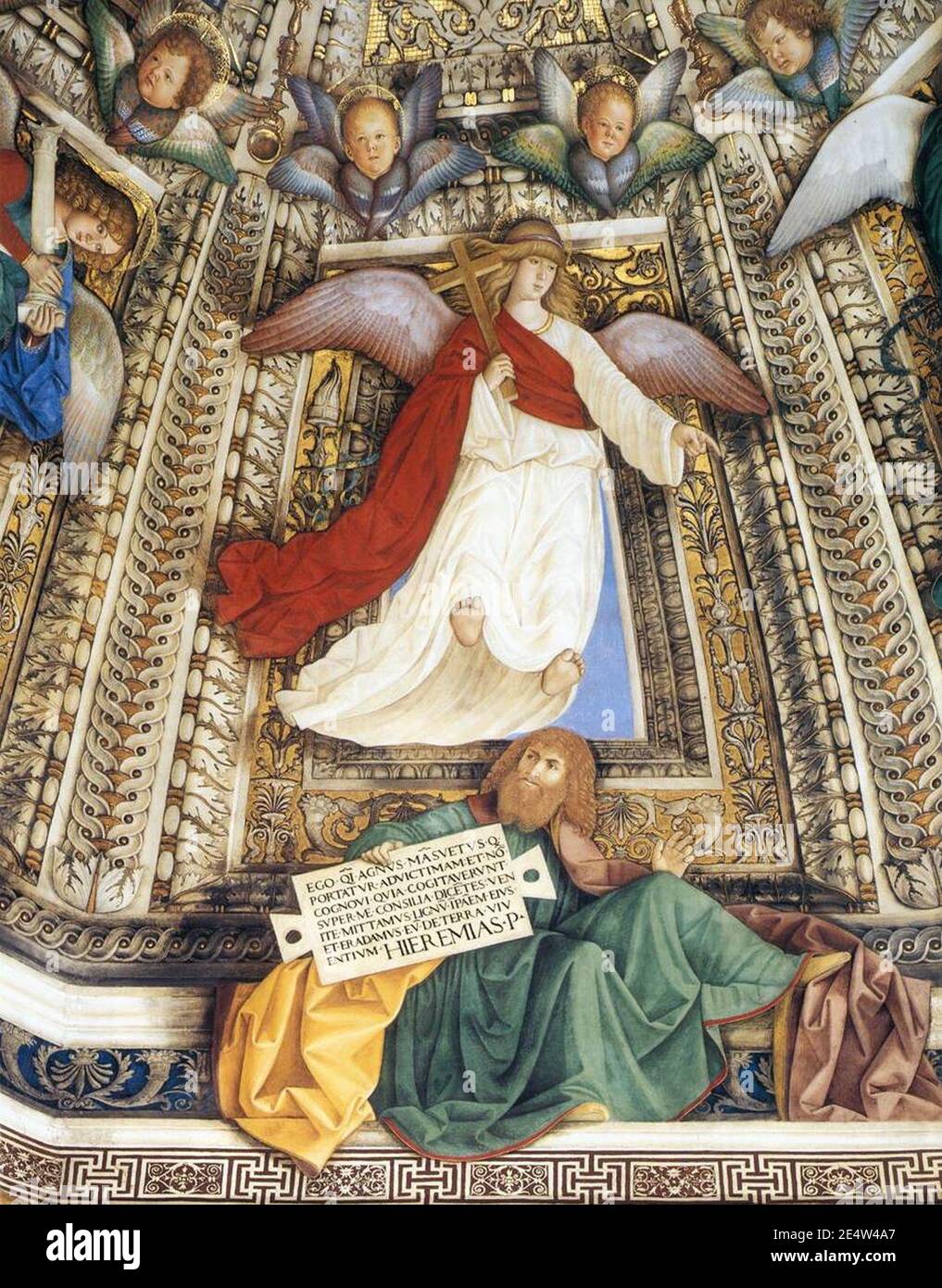 Angel holding instrument hi-res stock photography and images - Alamy