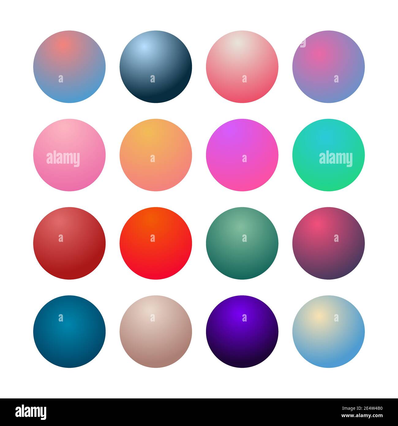 Set of gradients. Vector collection of gradients Stock Vector Image ...