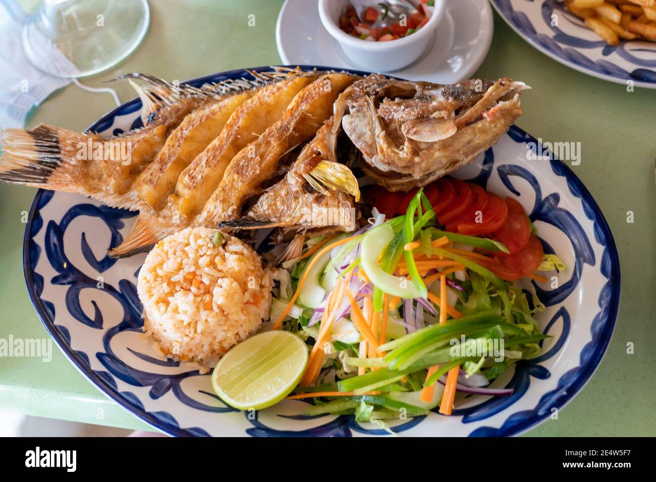 Seafood is bountiful on the Riviera Maya in Mexico Stock Photo - Alamy