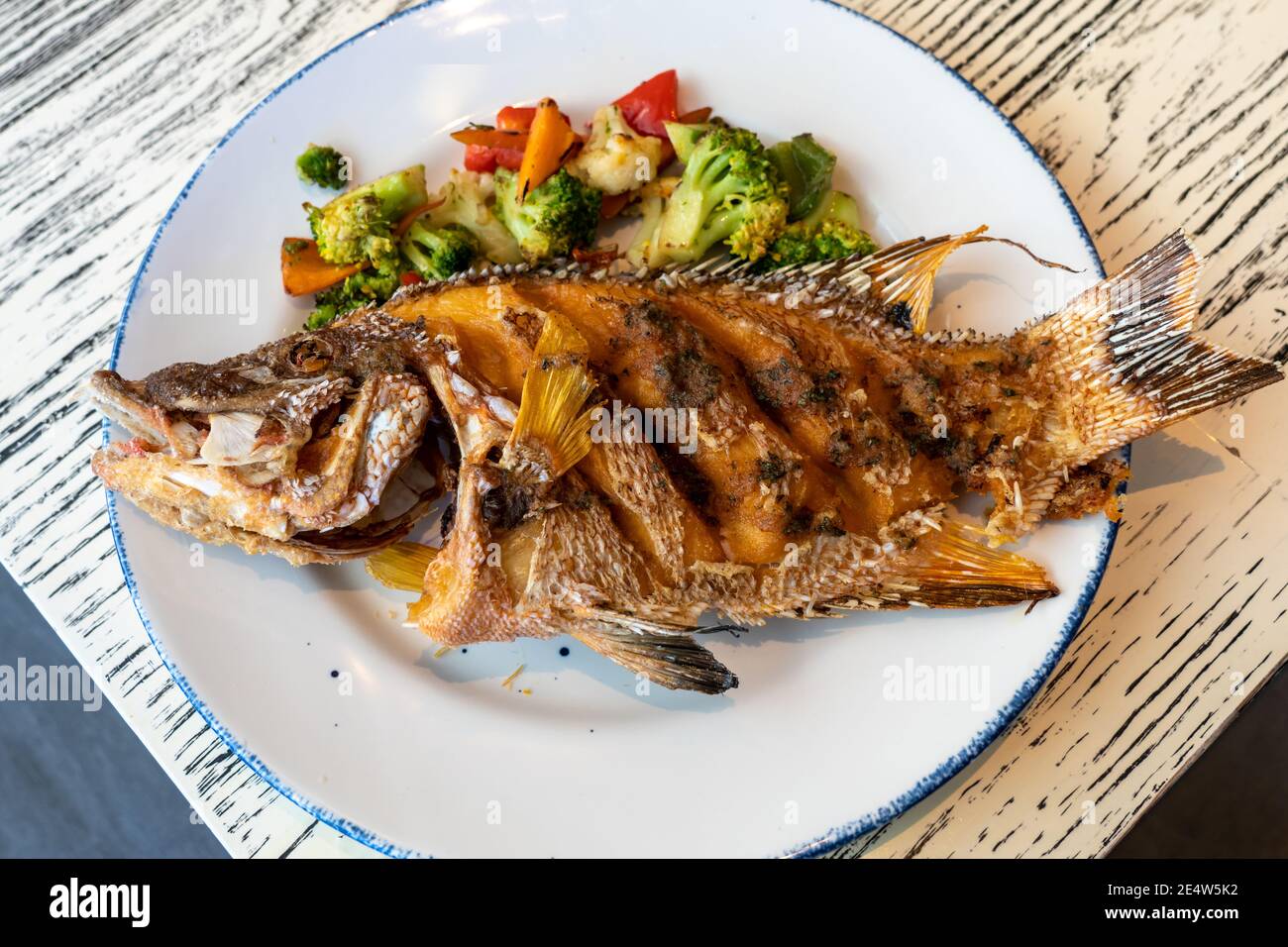 Seafood is bountiful on the Riviera Maya in Mexico Stock Photo - Alamy