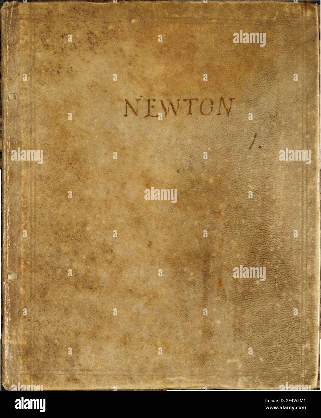 Memoirs of Sir Isaac Newton's life - 000 Stock Photo - Alamy