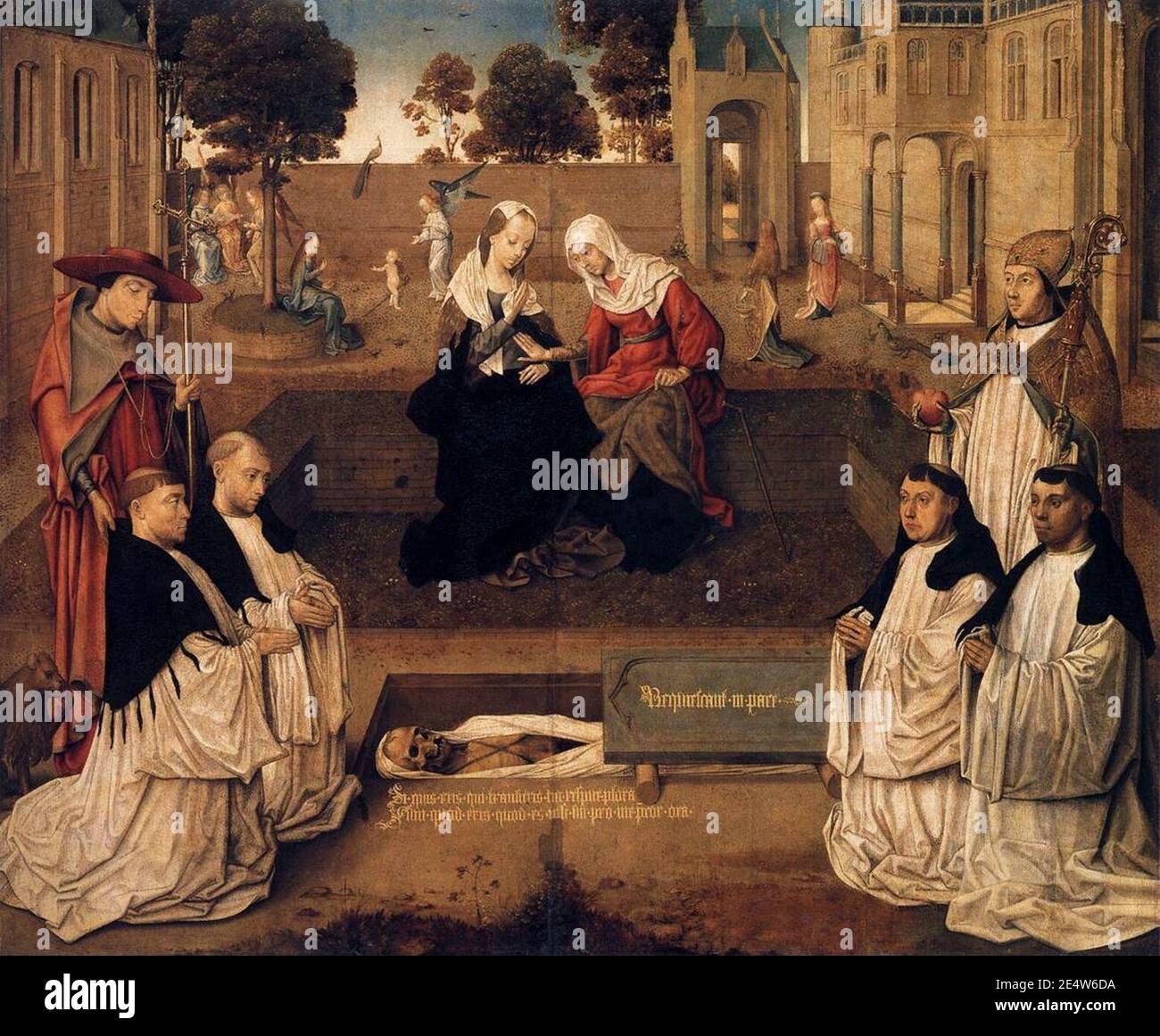 Memorial Tablet by the Master of the Spes Notra before the 2006 ...