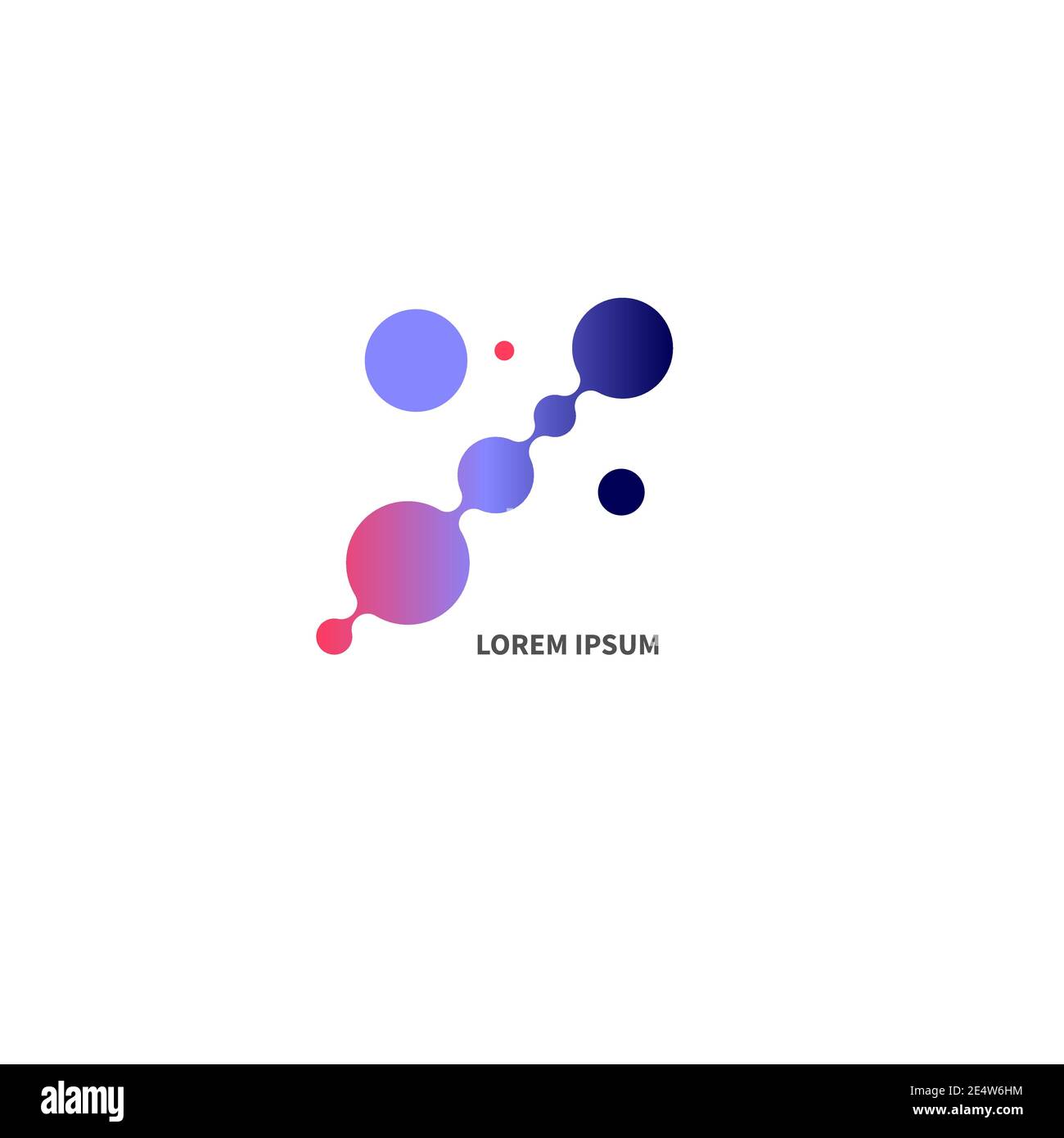 Connecting shapes Cut Out Stock Images & Pictures - Alamy