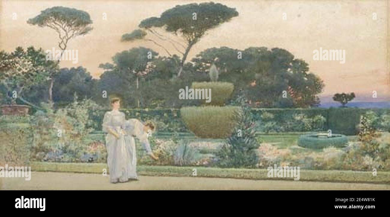 Men in the Park (1897 Stock Photo - Alamy