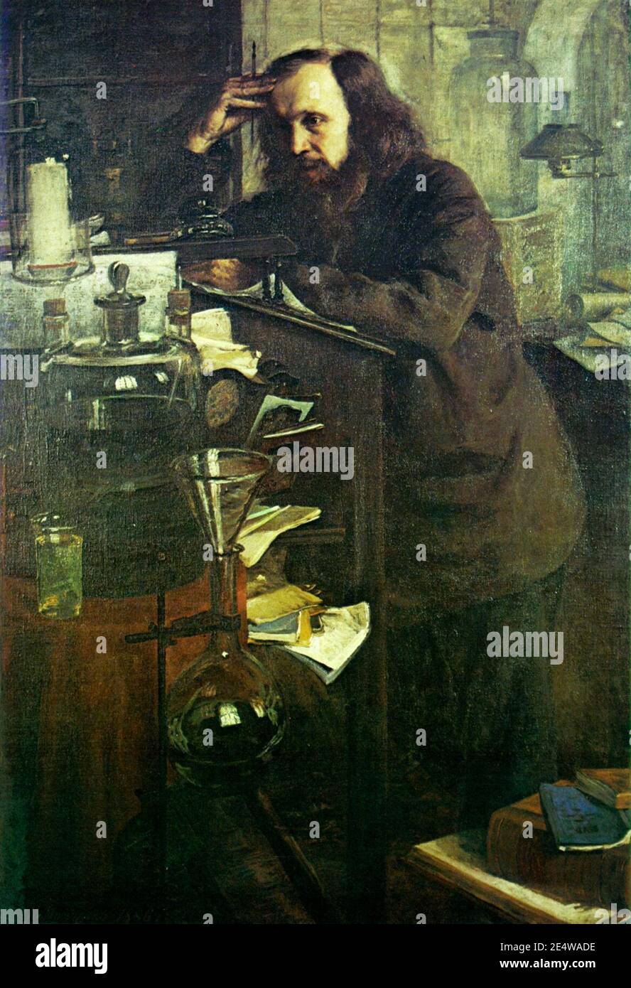 MendeleevDI Jaroishenko 1886 Stock Photo - Alamy