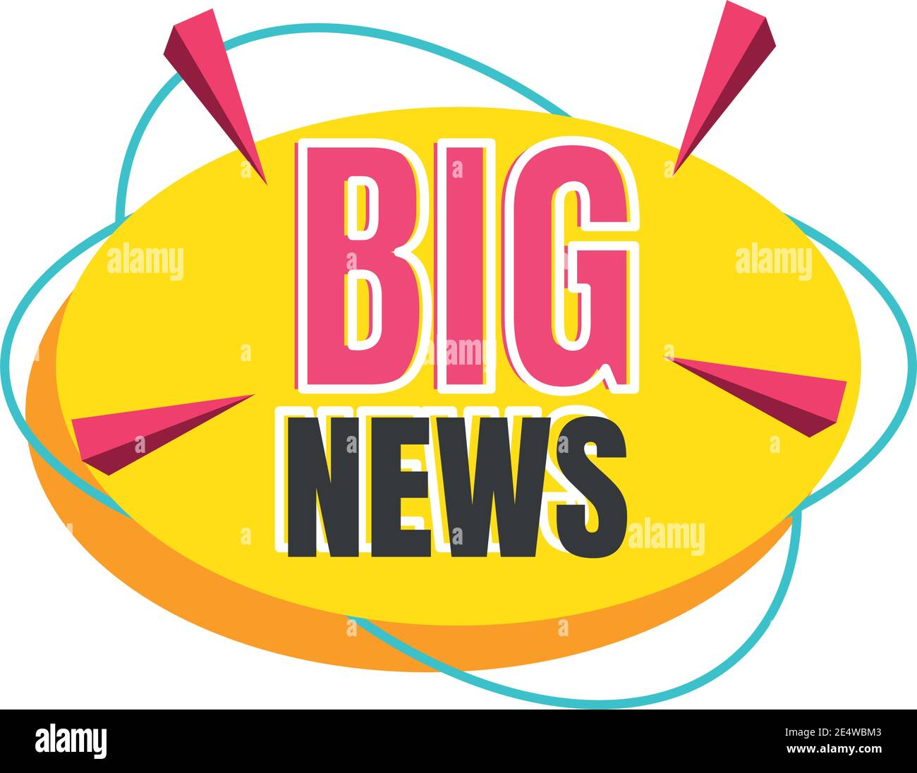 big news banner design, Technology channel communication and tv theme ...