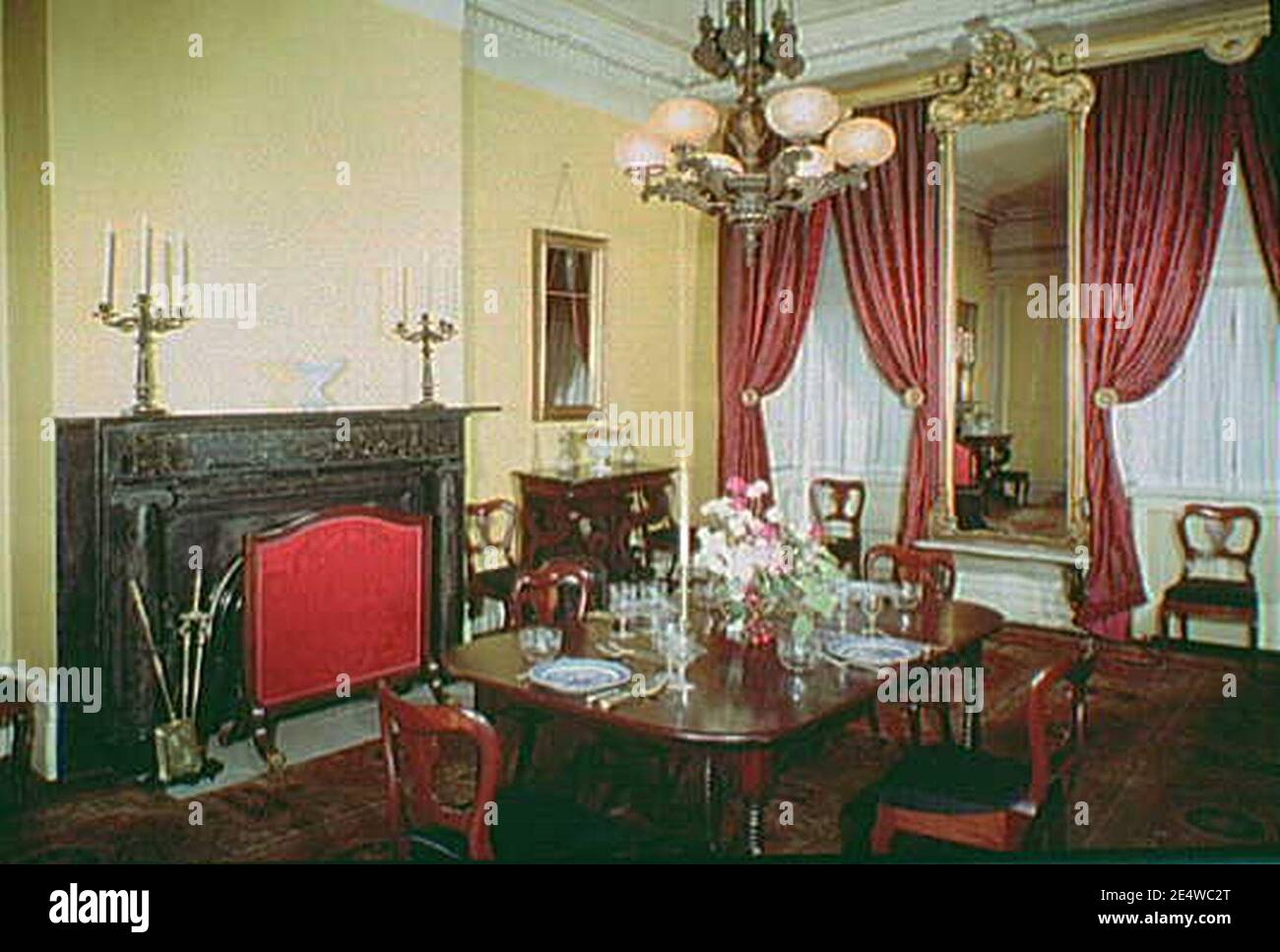 Merchants Museum Living Room Stock Photo - Alamy