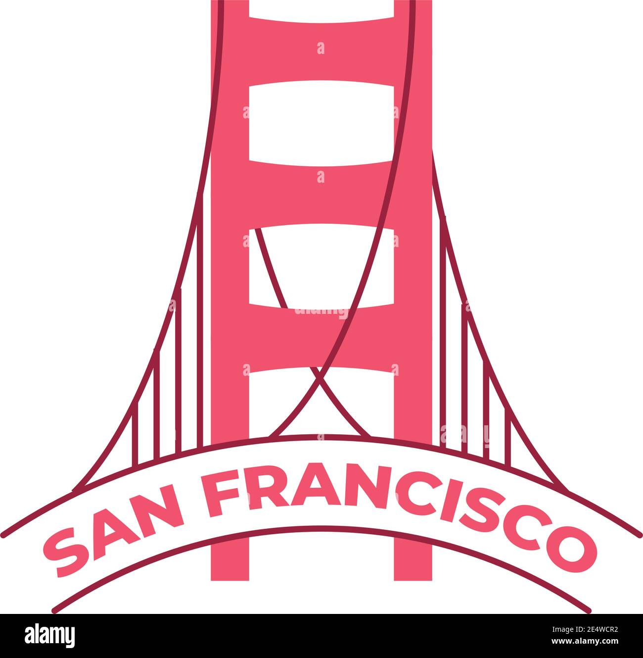 San francisco travel stamp hi-res stock photography and images - Alamy
